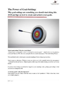The Power of Goal Setting | TalentStork